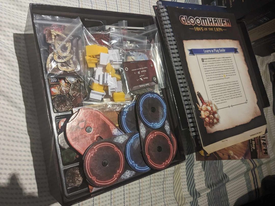 Gloomhaven JotL + Removable Sticker Map Set Board Game, Hobbies & Toys ...