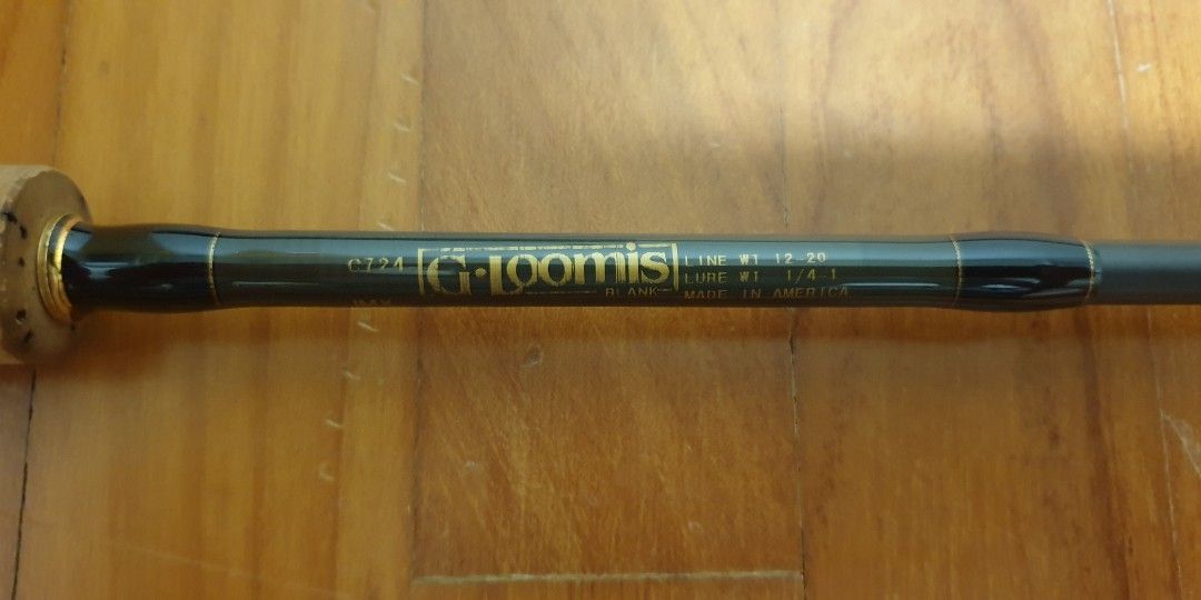 GLoomis IMX Custom BC rod CR724, Sports Equipment, Fishing on Carousell
