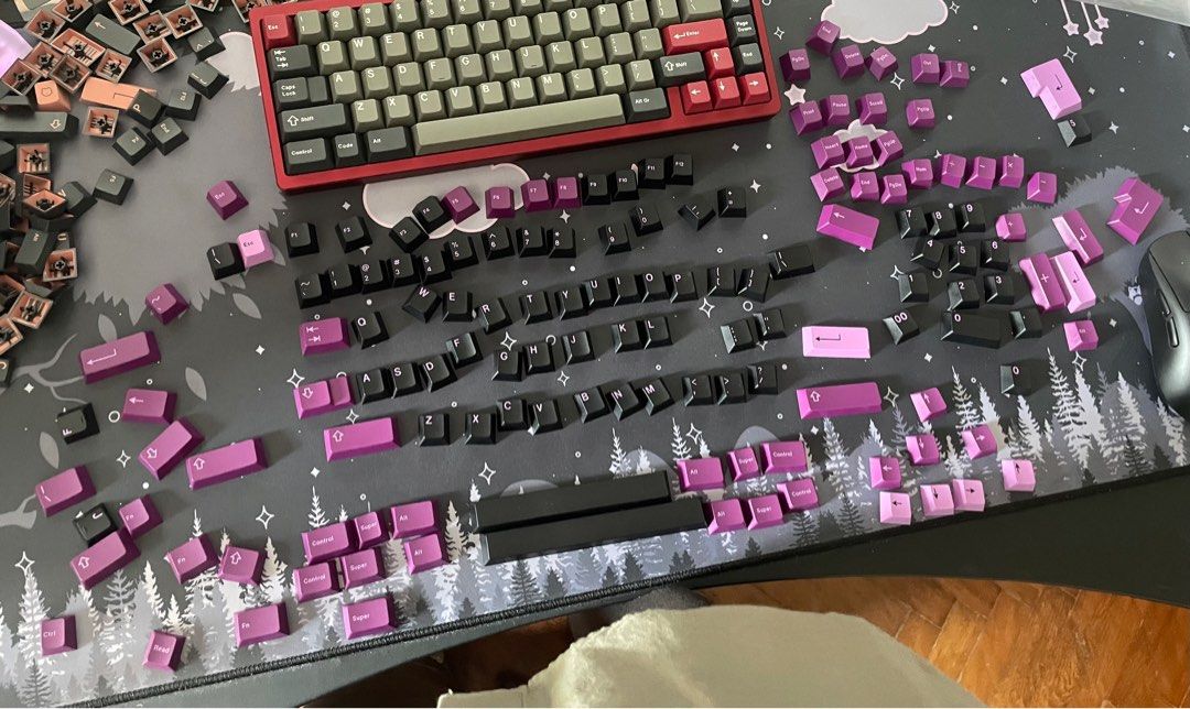 GMK Black Lotus keycaps, Computers & Tech, Parts & Accessories ...