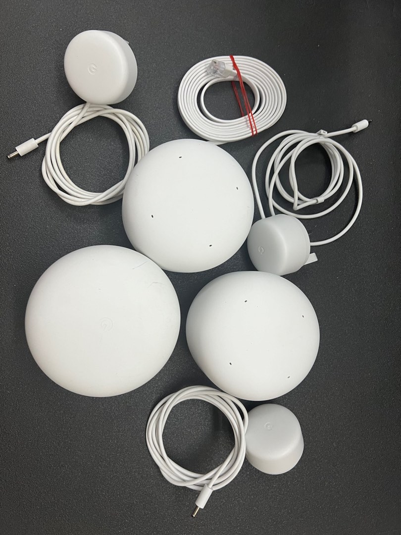 Google Nest WiFi Router with 2 Nodes, Computers & Tech, Parts ...