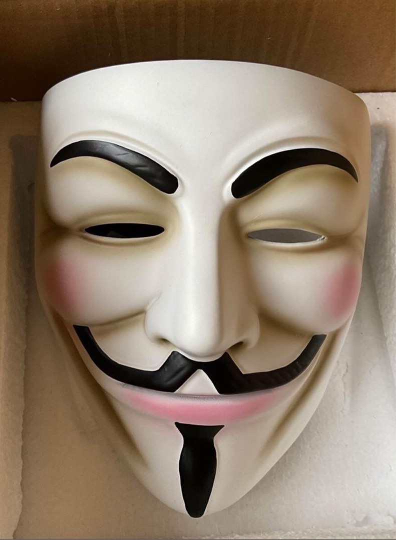 Halloween mask halloween costume v vendetta not purge costume v guy ...