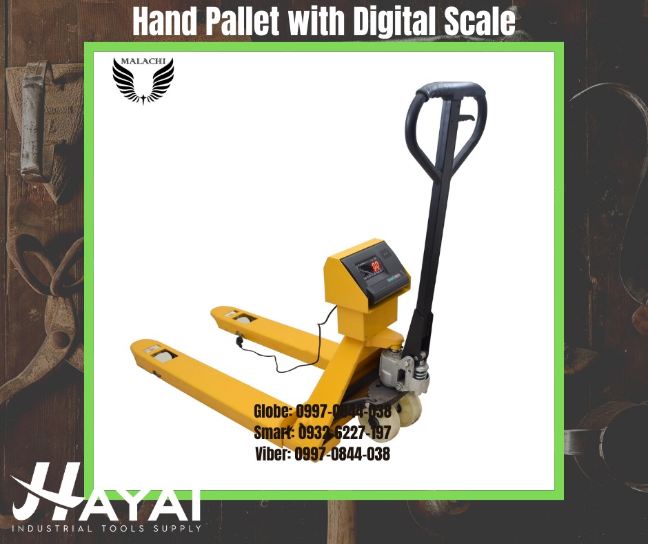 Hand Pallet with Digital Scale, Commercial & Industrial, Industrial ...