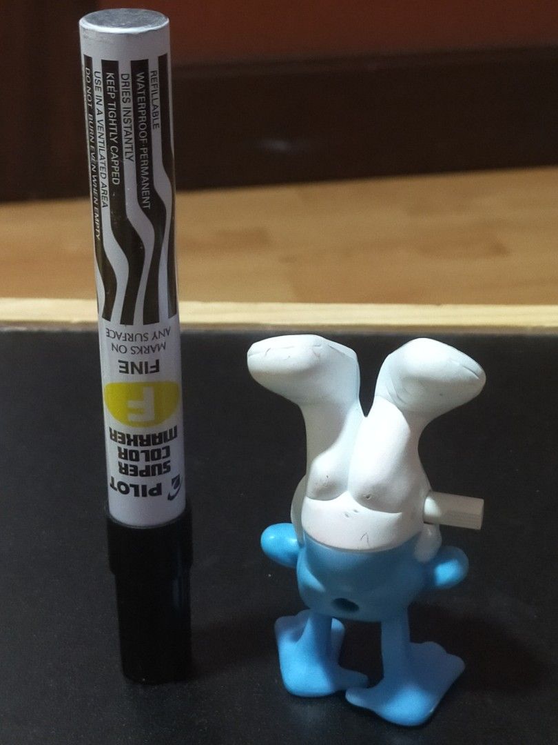Handstand Smurf Wind-Up, McDo, Hobbies & Toys, Toys & Games on Carousell