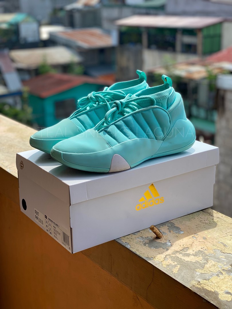 Harden vol 7 mint, Men's Fashion, Footwear, Sneakers on Carousell