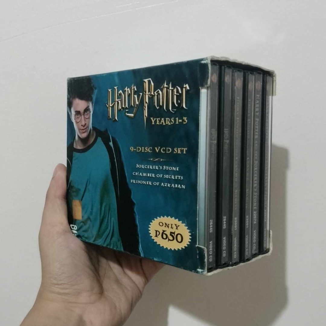 HARRY POTTER YEARS 1-3: 9-DISC VCD SET, Hobbies & Toys, Music & Media ...