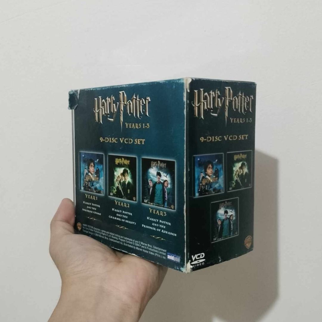 HARRY POTTER YEARS 1-3: 9-DISC VCD SET, Hobbies & Toys, Music & Media ...