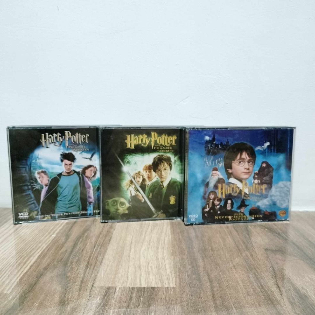 HARRY POTTER YEARS 1-3: 9-DISC VCD SET, Hobbies & Toys, Music & Media ...