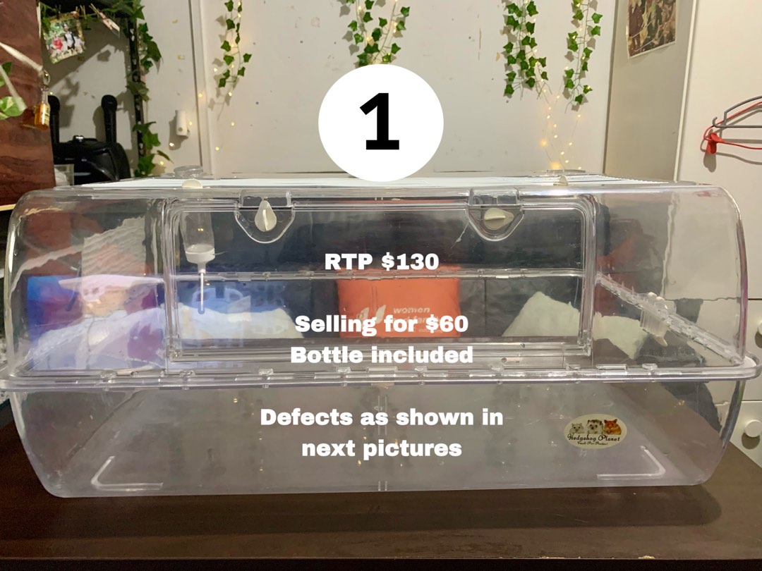 Hedgehog Planet hamster cages 72cm, Pet Supplies, Homes & Other Pet ...