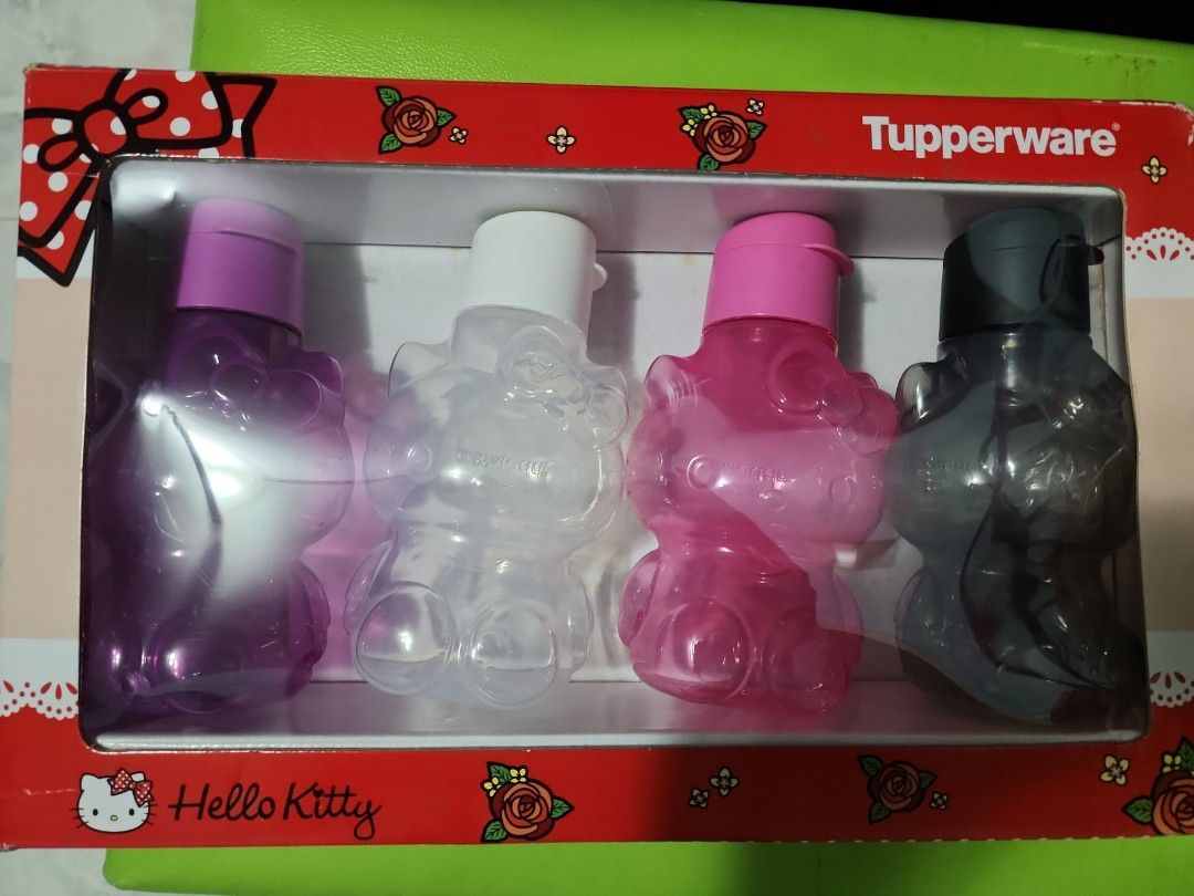 Hello Kitty Tupperware, Furniture & Home Living, Kitchenware ...