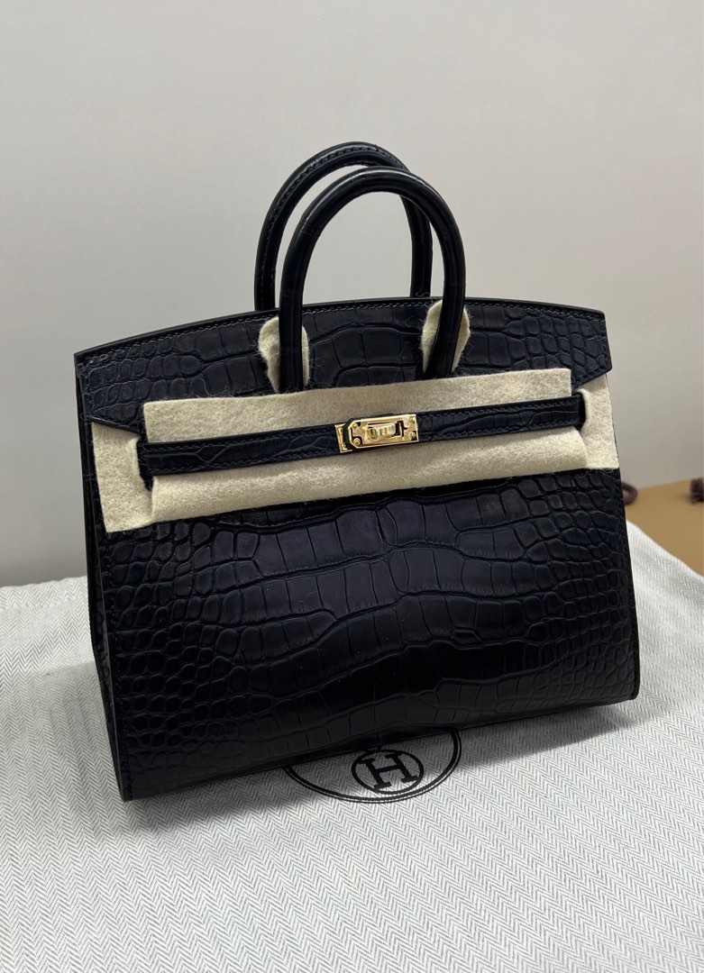 Hermes Birkin 20 BN Full set, Luxury, Bags & Wallets on Carousell