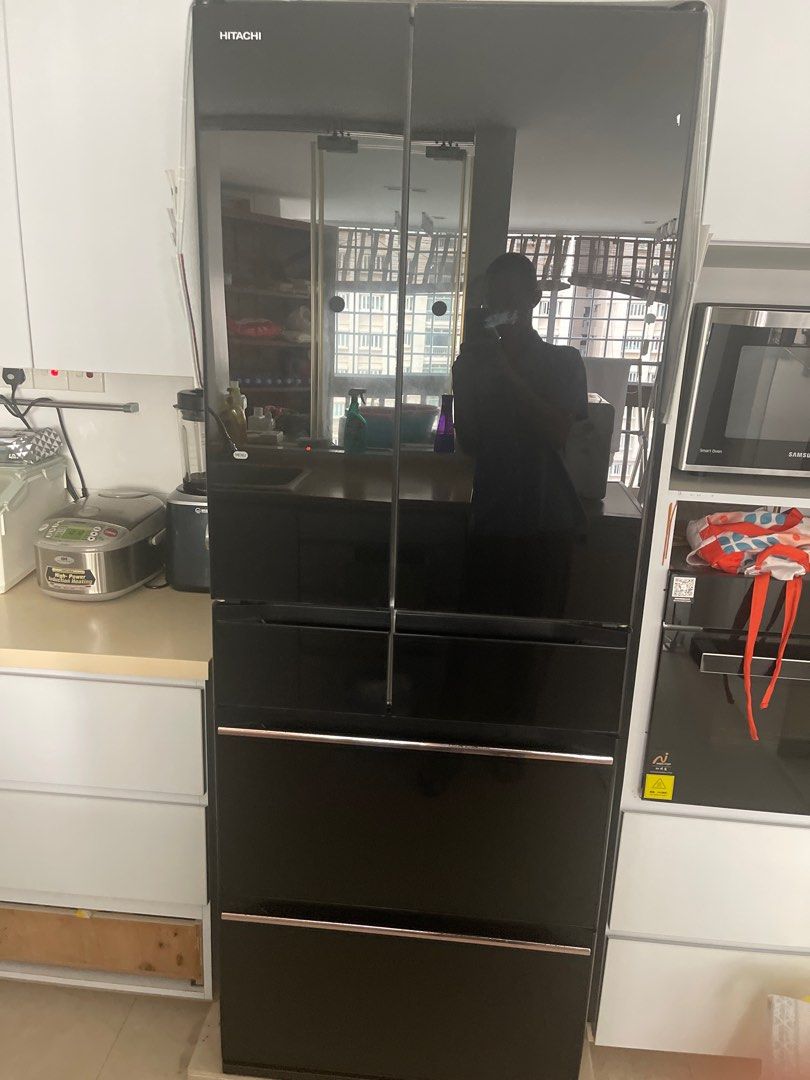 hitachi fridge 463L (made in japan), TV & Home Appliances, Kitchen ...