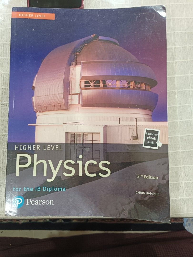 HL Physics IB Diploma Pearson 2nd Edition, Hobbies & Toys, Books ...