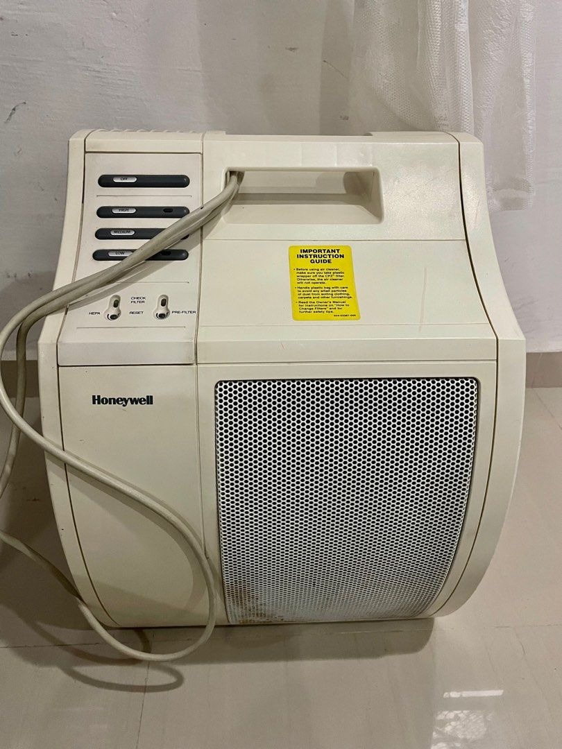 Honeywell Air Purifier HAP18450 + New spare filter, TV & Home ...