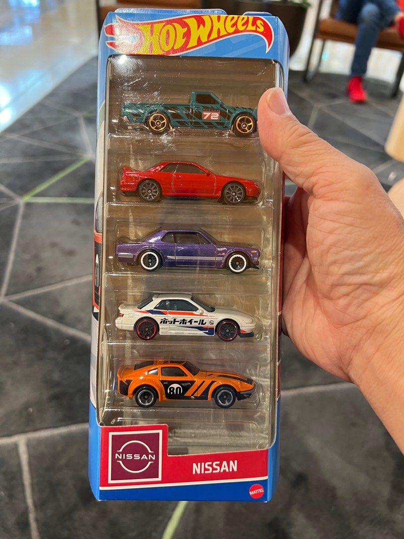 Hot wheels 5 Packs Nissan, Hobbies & Toys, Toys & Games on Carousell