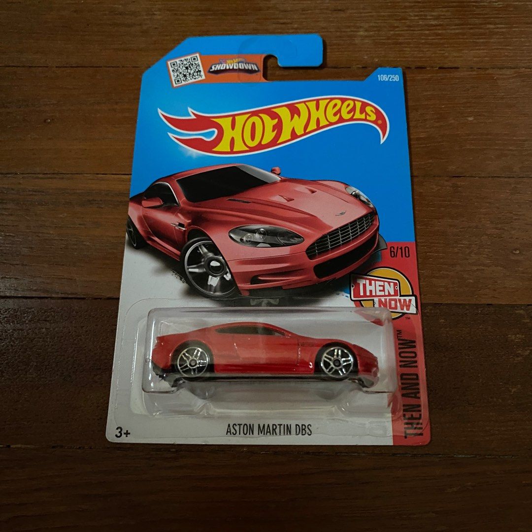 Hot Wheels Aston martin DBS red diecast 1/64 hotwheels then and now ...