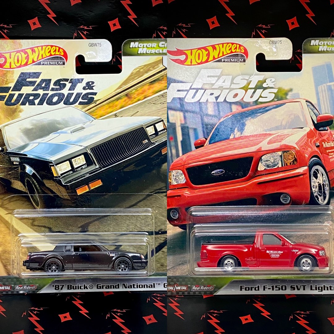 Hot Wheels Fast & Furious Buick Grand National GNX > Hotwheels Ford F ...
