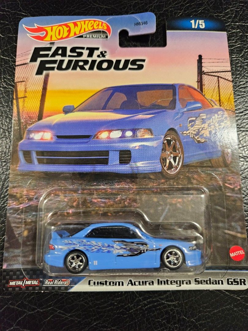 Hotwheels Premium FnF Custom Acura Integra, Hobbies & Toys, Toys ...