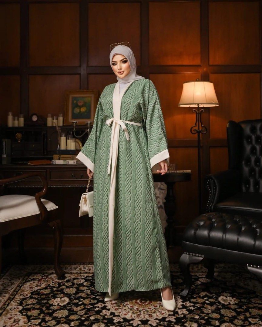 Houriya abaya, Women's Fashion, Muslimah Fashion, Dresses on Carousell