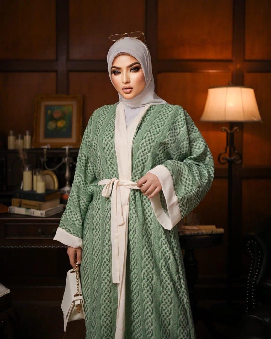 Houriya abaya, Women's Fashion, Muslimah Fashion, Dresses on Carousell
