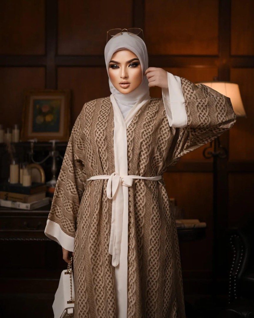 Houriya abaya, Women's Fashion, Muslimah Fashion, Dresses on Carousell