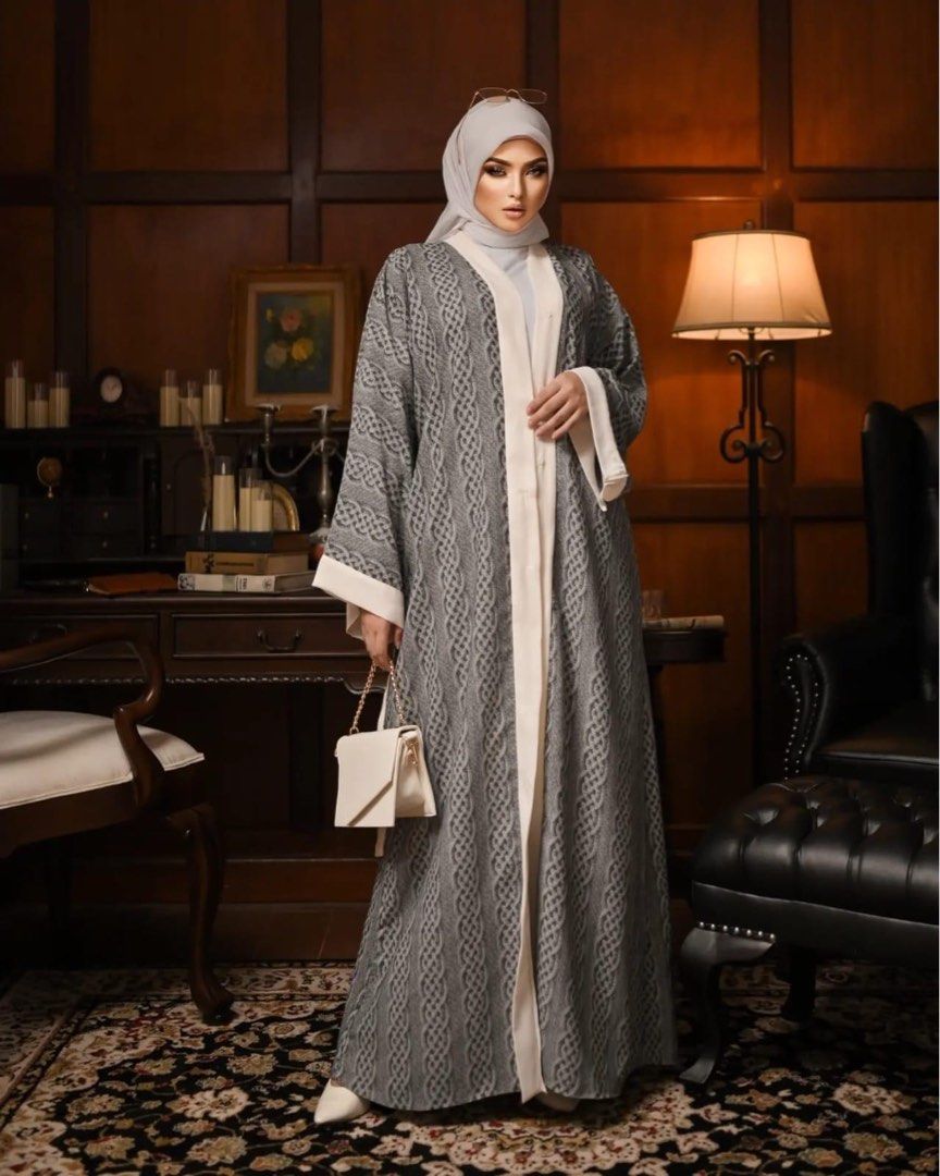 Houriya abaya, Women's Fashion, Muslimah Fashion, Dresses on Carousell
