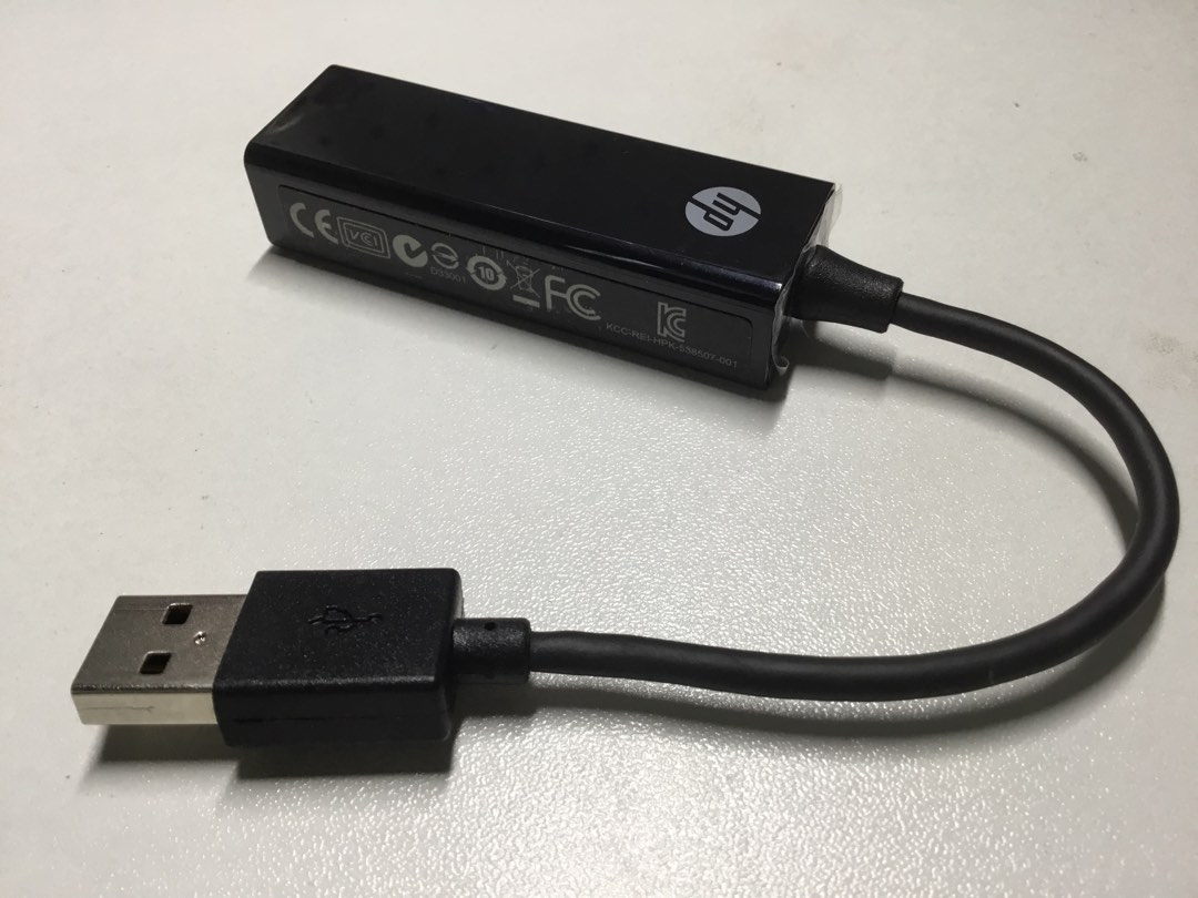 HP usb Ethernet adapter, Computers & Tech, Parts & Accessories, Cables ...