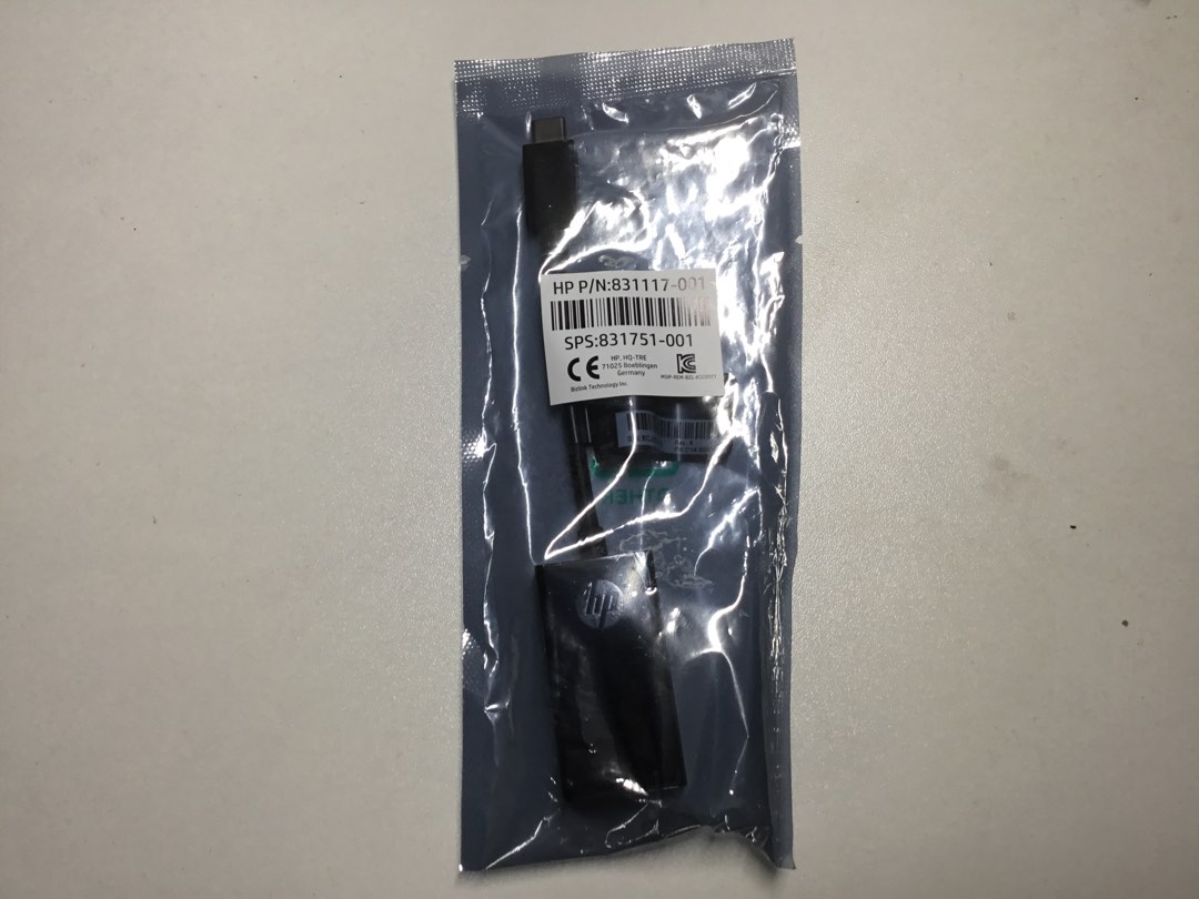 Hp Usbc To Vga Adapter Computers Tech Parts Accessories Cables Adaptors On Carousell