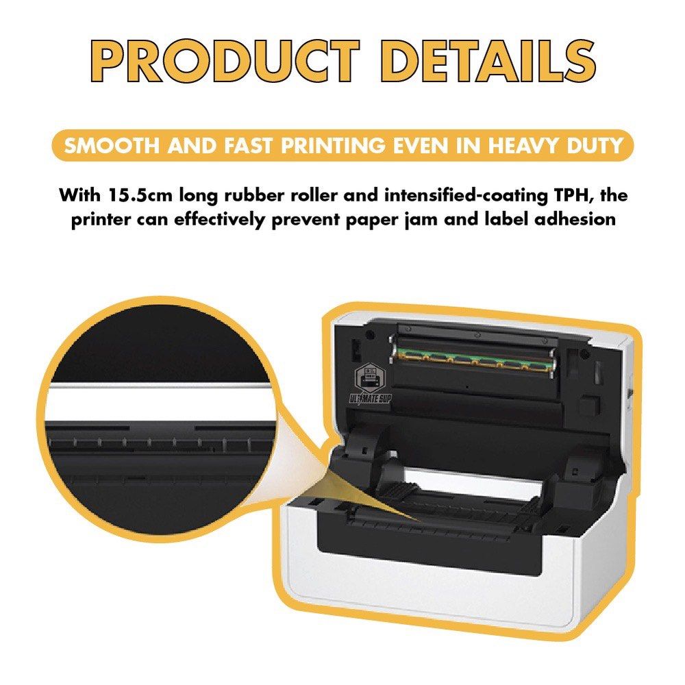 HPRT N41 Thermal Label Printer with Bluetooth, Computers & Tech ...