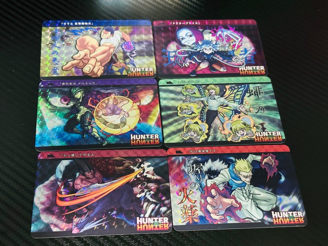 Hunter X Hunter Cards , Hobbies & Toys, Memorabilia & Collectibles, Fan ...