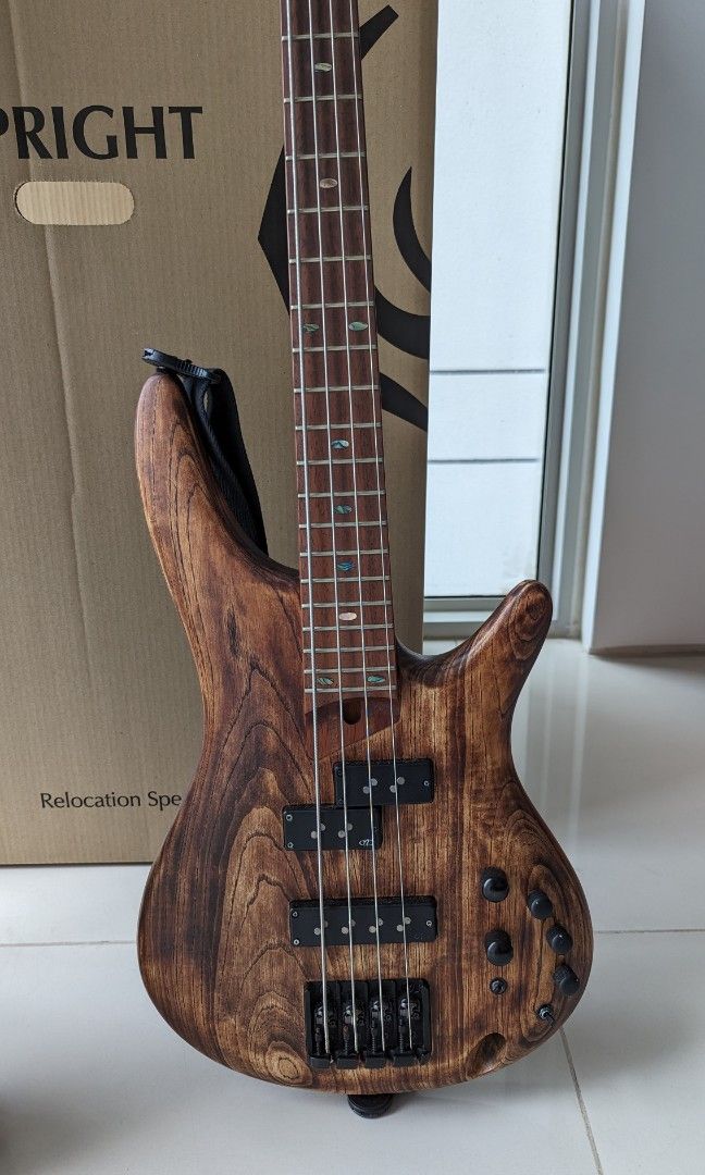 Ibanez SDGR Bass Guitar WITH AMPLIFIER, Hobbies & Toys, Music & Media ...