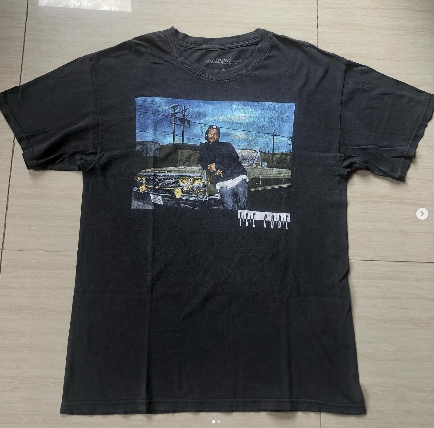 Ice Cube Impala Graphic Rap Tee, Men's Fashion, Tops & Sets, Tshirts ...