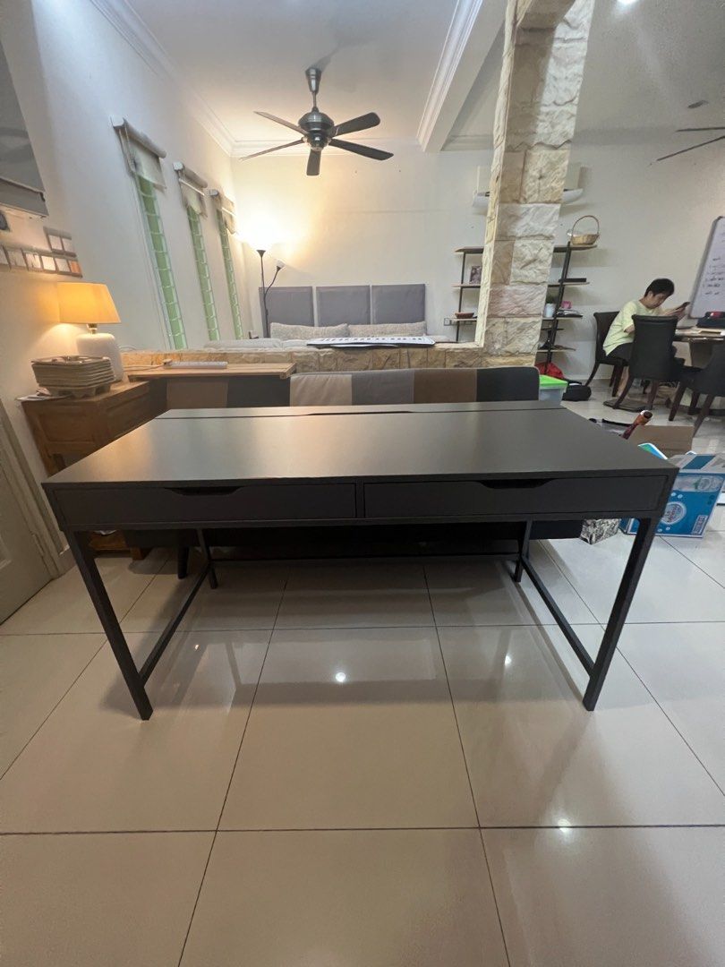 IKEA Alex Desk, Furniture & Home Living, Furniture, Tables & Sets on ...