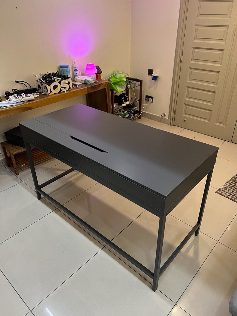 IKEA Alex Desk, Furniture & Home Living, Furniture, Tables & Sets on ...