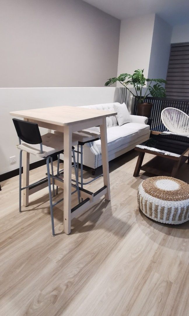 Ikea Norraker Bar Height Table, Furniture & Home Living, Furniture ...