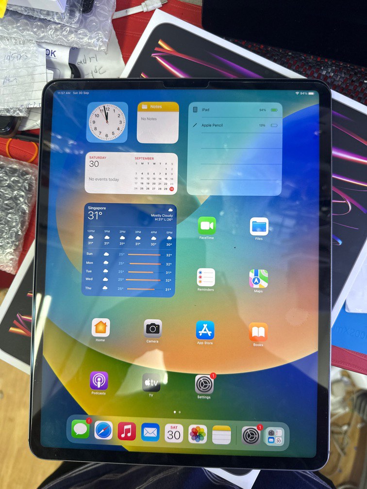 iPad pro 12.9 6th generation, Mobile Phones & Gadgets, Tablets, iPad on ...