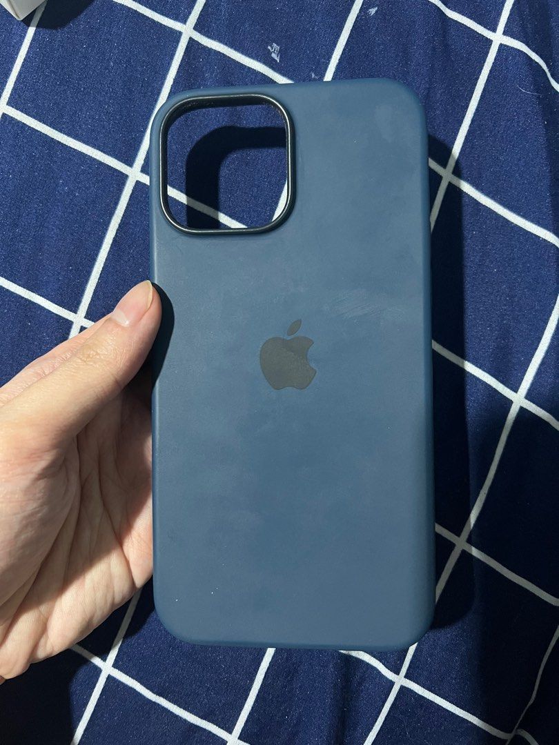 iphone 13 Pro Max Abyss Blue Authentic Apple Silicone Case, Mobile ...
