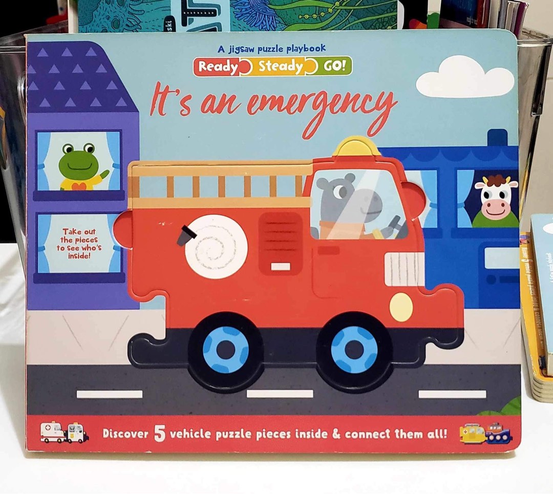 It's an Emergency Ready Steady Go, chunky Jigsaw puzzle playbook ...