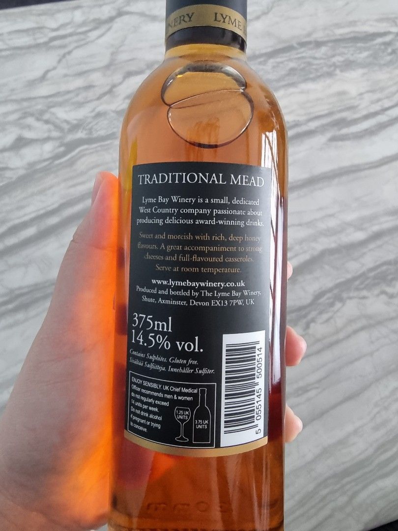 Jack Ratt Lyme Bay Traditional Mead, Food & Drinks, Beverages on Carousell