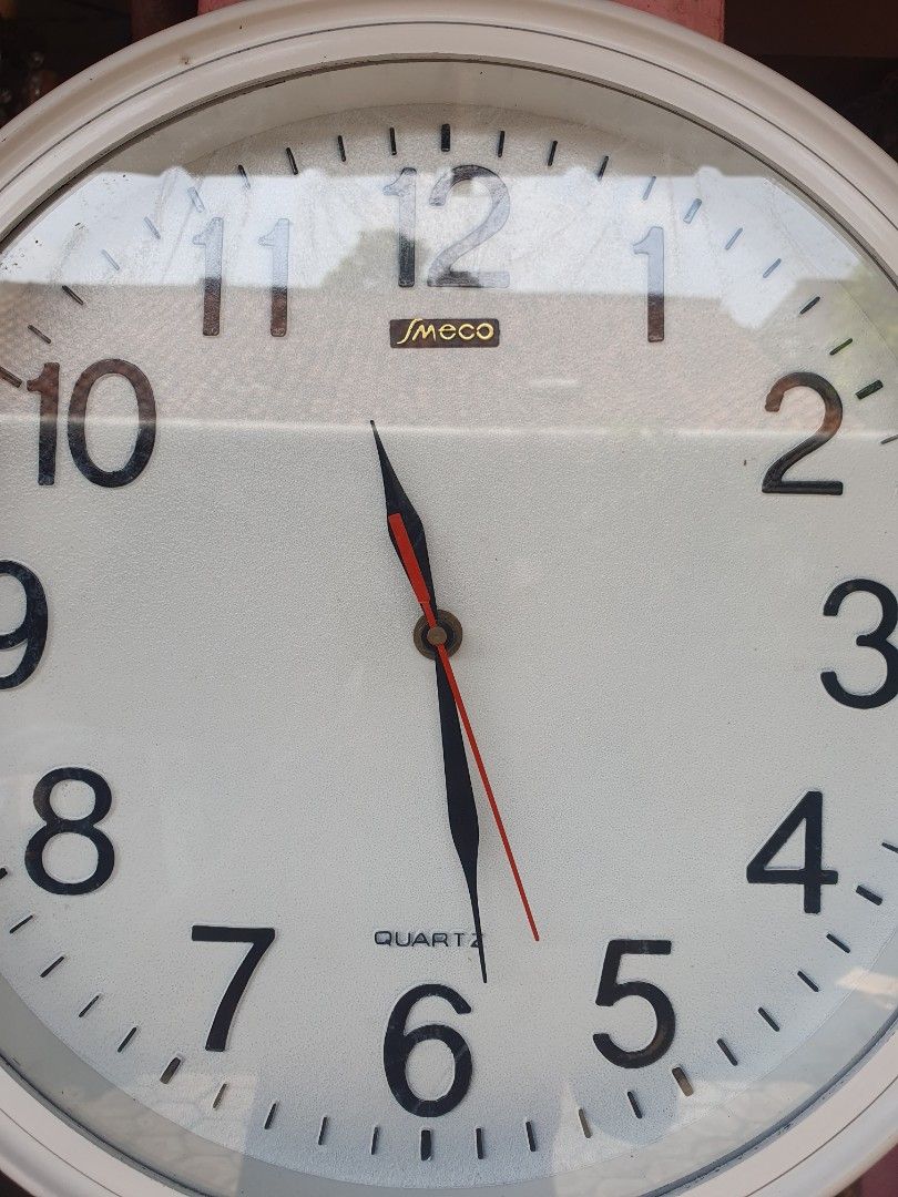 jam bulat nos jumbo smeco antik, Antik, Jam & Perhiasan di Carousell