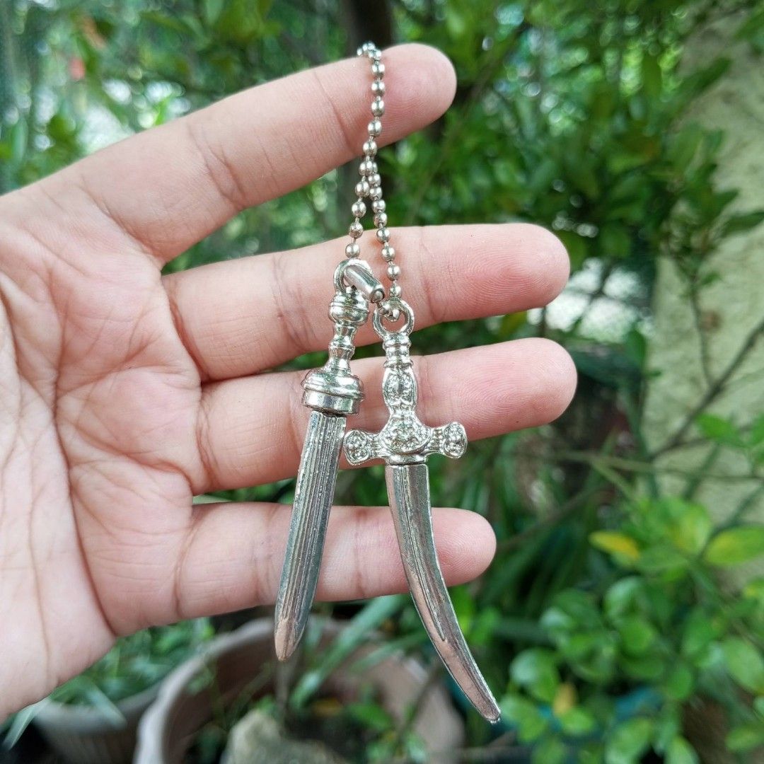 Japanese Sword Metal Keychain, Hobbies & Toys, Toys & Games on Carousell