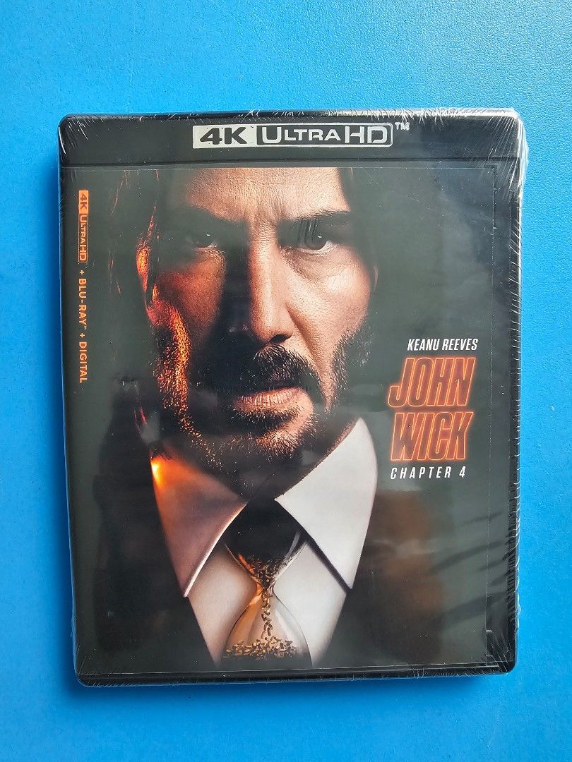 John Wick Chapter 4 4k Uhd Blu Ray Hobbies And Toys Music And Media Cds