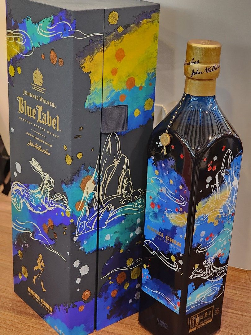 Johnnie Walker Blue Label Year of Rabbit 750ml, Food & Drinks ...