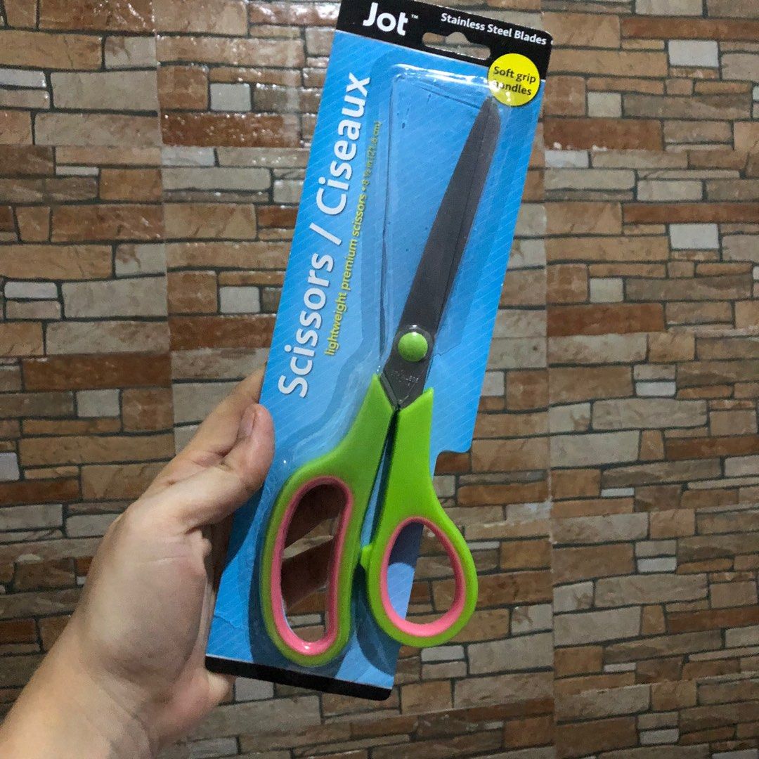 Jot Stainless Steel Blade Scissors, Hobbies & Toys, Stationary & Craft ...