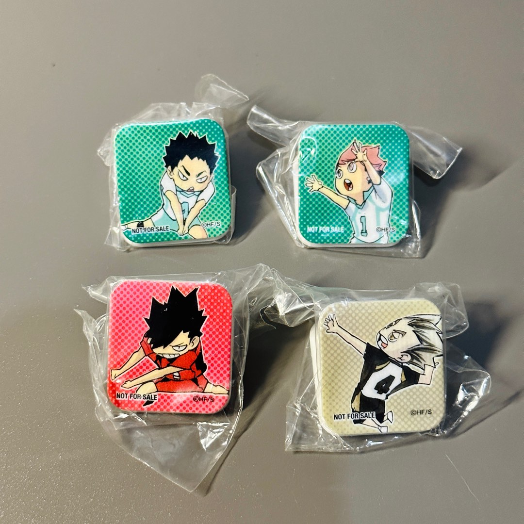 Jump Shop Haikyuu!! Paper Clip 3x3.2cm - Php 99 each, Hobbies & Toys ...