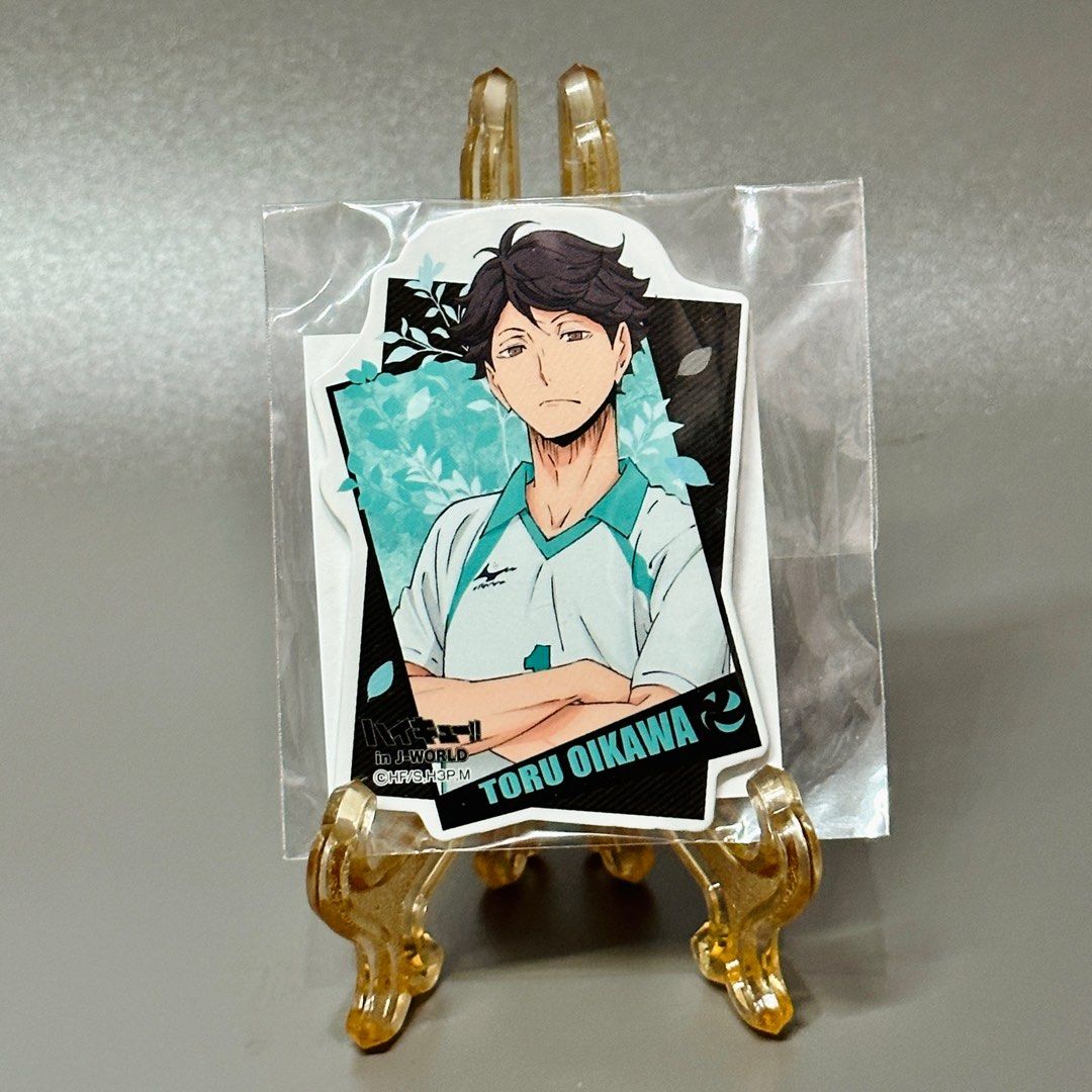 J-World Haikyuu!! Oikawa Pin 6.7x4.5cm - Php 150, Hobbies & Toys ...