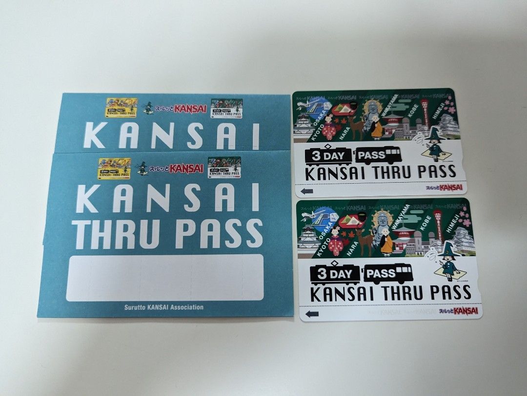 Kansai Thru Pass for 2 pax, Hobbies & Toys, Books & Magazines, Travel ...