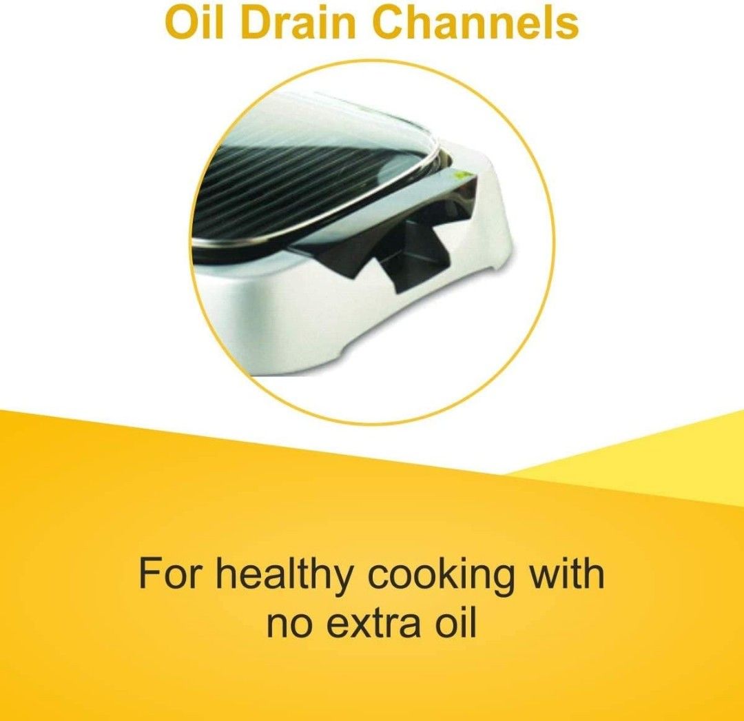 Kenwood Health Grill HG266, Furniture & Home Living, Kitchenware ...