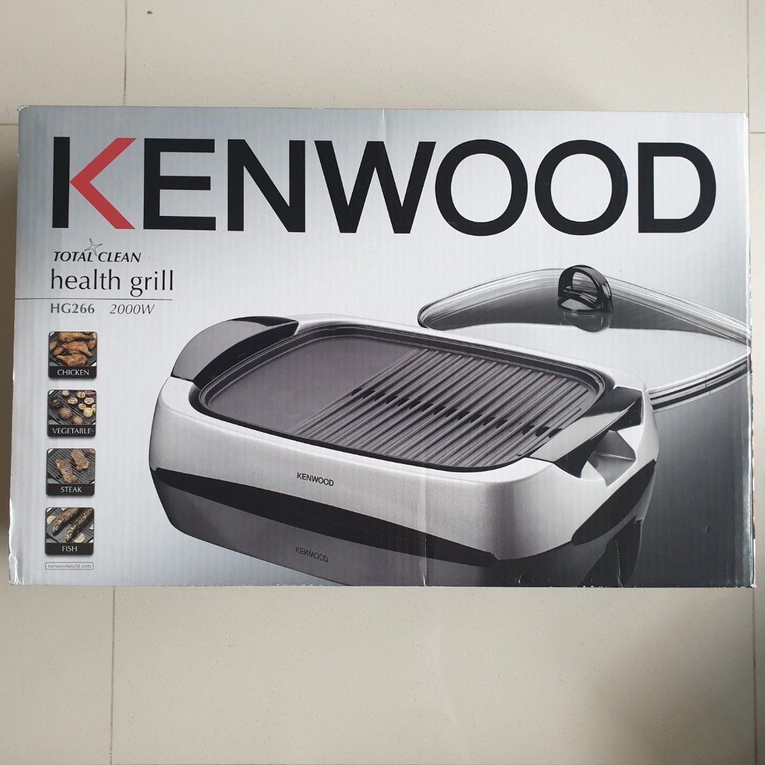 Kenwood Health Grill HG266, Furniture & Home Living, Kitchenware ...
