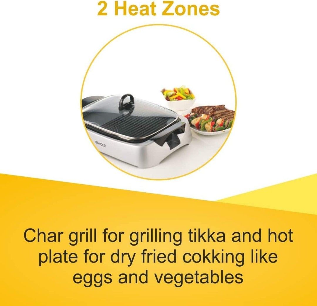 Kenwood Health Grill HG266, Furniture & Home Living, Kitchenware ...