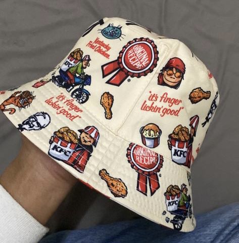 KFC BUCKET HAT, Men's Fashion, Watches & Accessories, Cap & Hats on ...